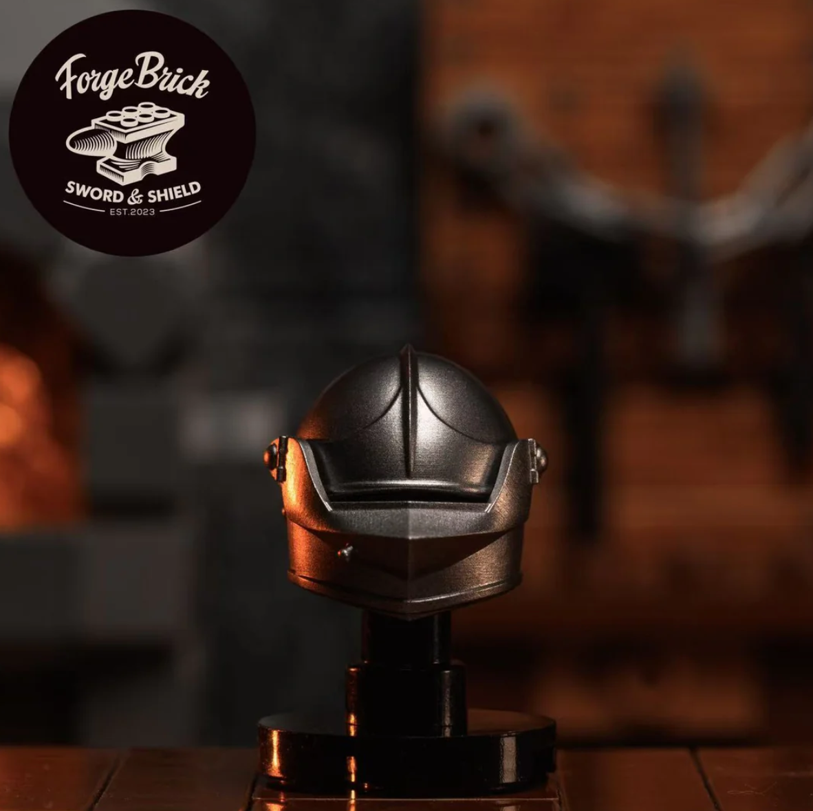 Forge Brick Armet – Little Brick Armory