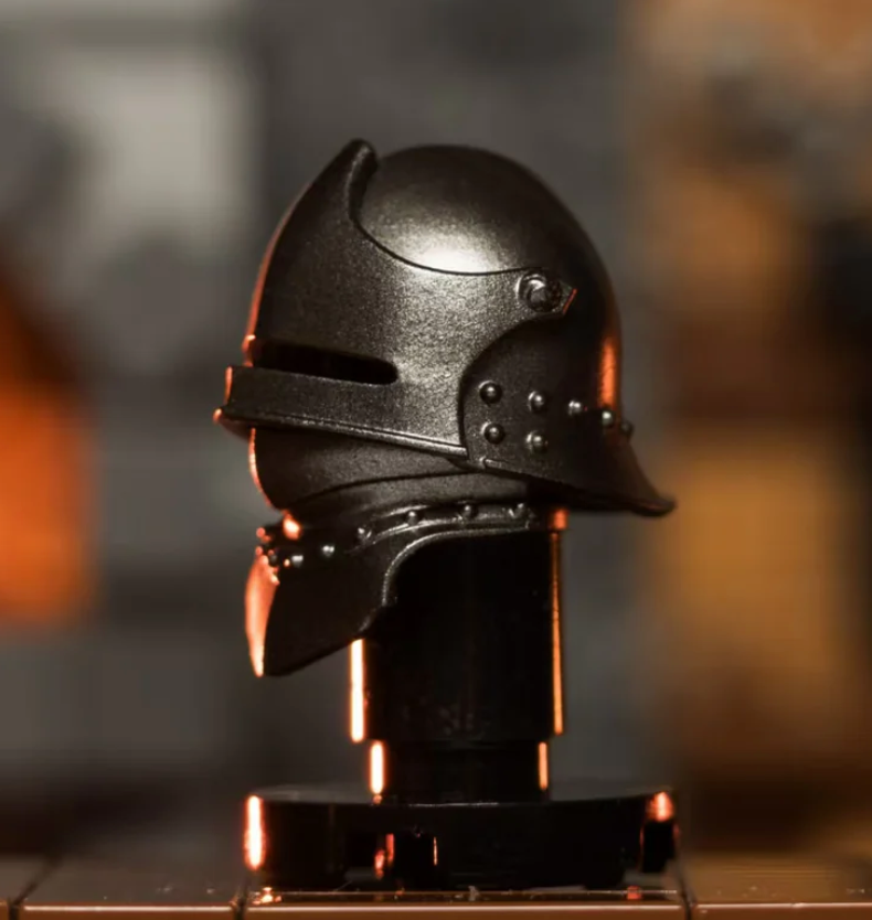 Forge Brick Sallet 2 (Helmet + Bevor) – Little Brick Armory
