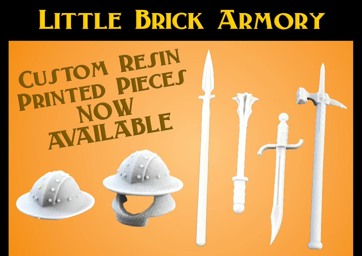 Custom Resin-Printed Accessories – Little Brick Armory