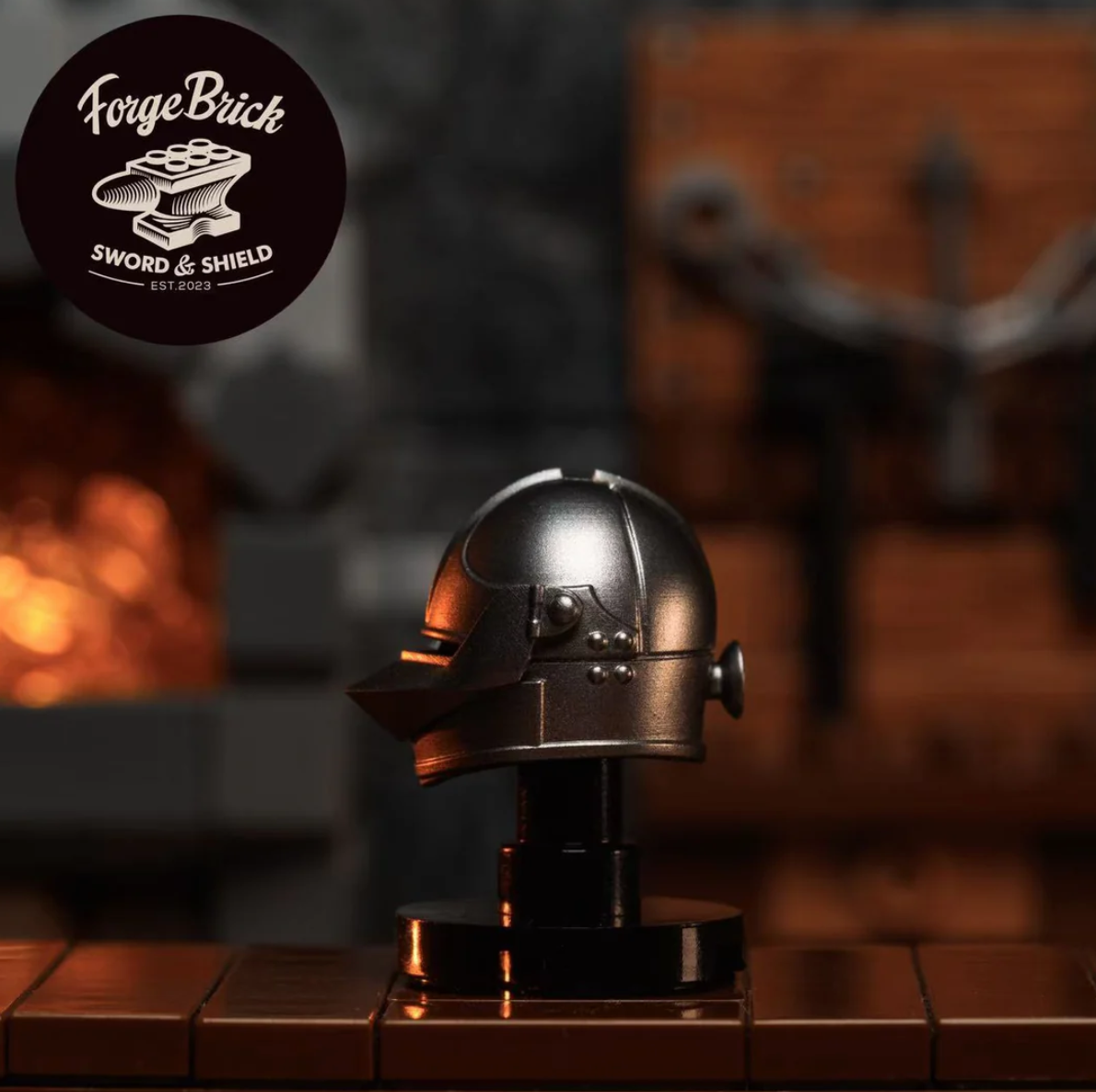 Forge Brick Armet – Little Brick Armory