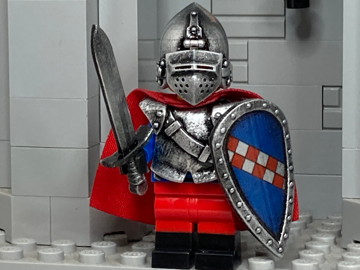LIMITED EDITION Klappvisor Knight w/NEW FUNCTIONAL Visor (11 of 15 ...