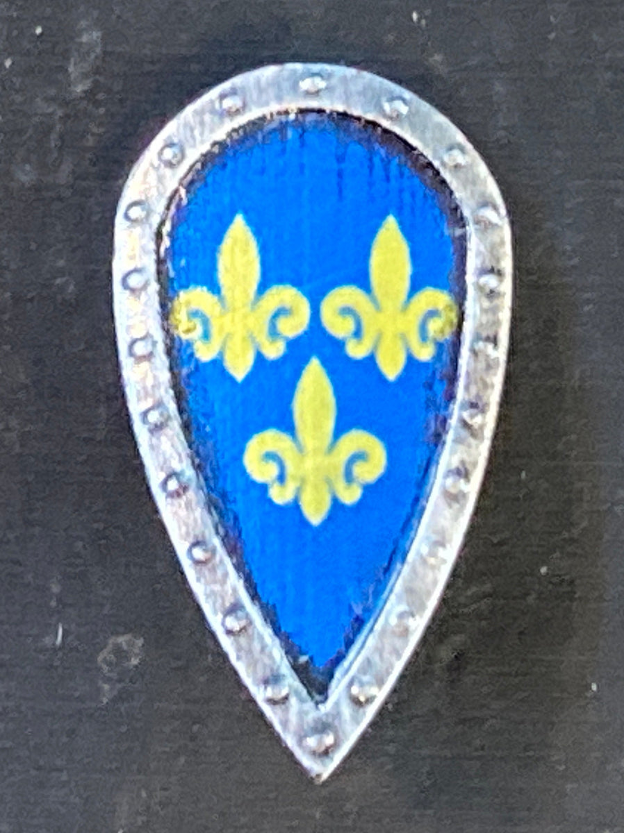 Custom French Kite Shield (in Oxidized Iron) – Little Brick Armory