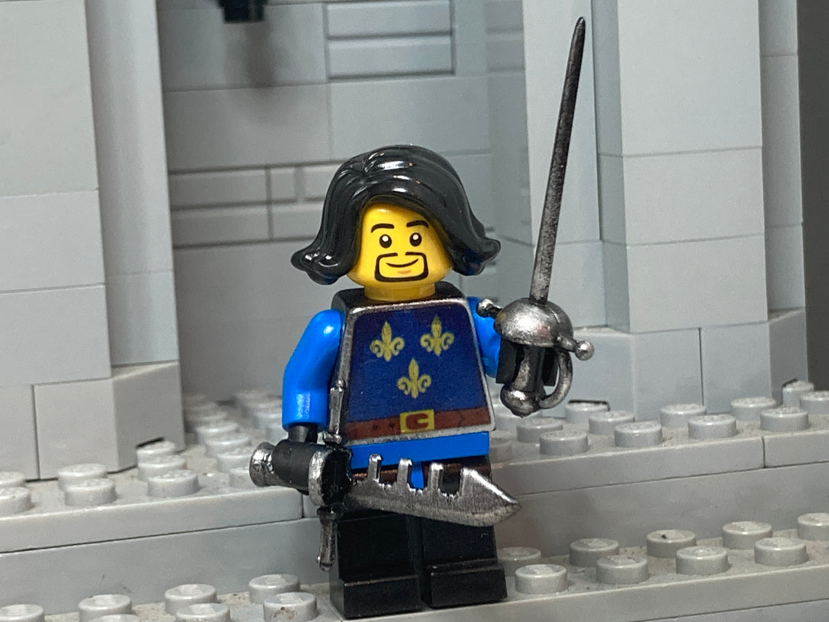 16th Century French Knight w/Brickarms Rapier and Swordbreaker ...