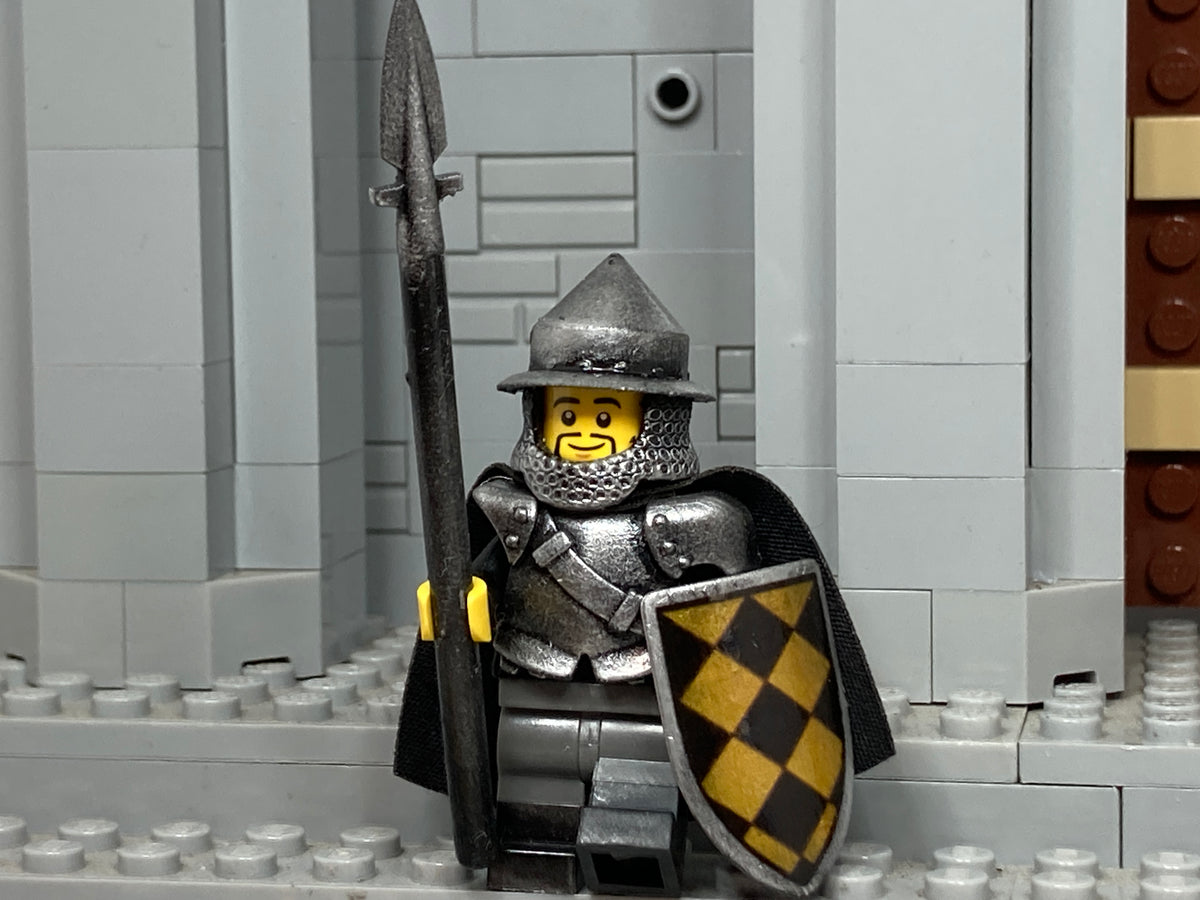 Eastern Polish Knight w/NEW Helmet! (In Iron) – Little Brick Armory