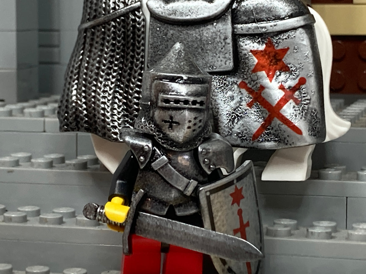 Heavy Cavalry Dobrzyn Crusader w/Trusty Steed + Custom Barding ...