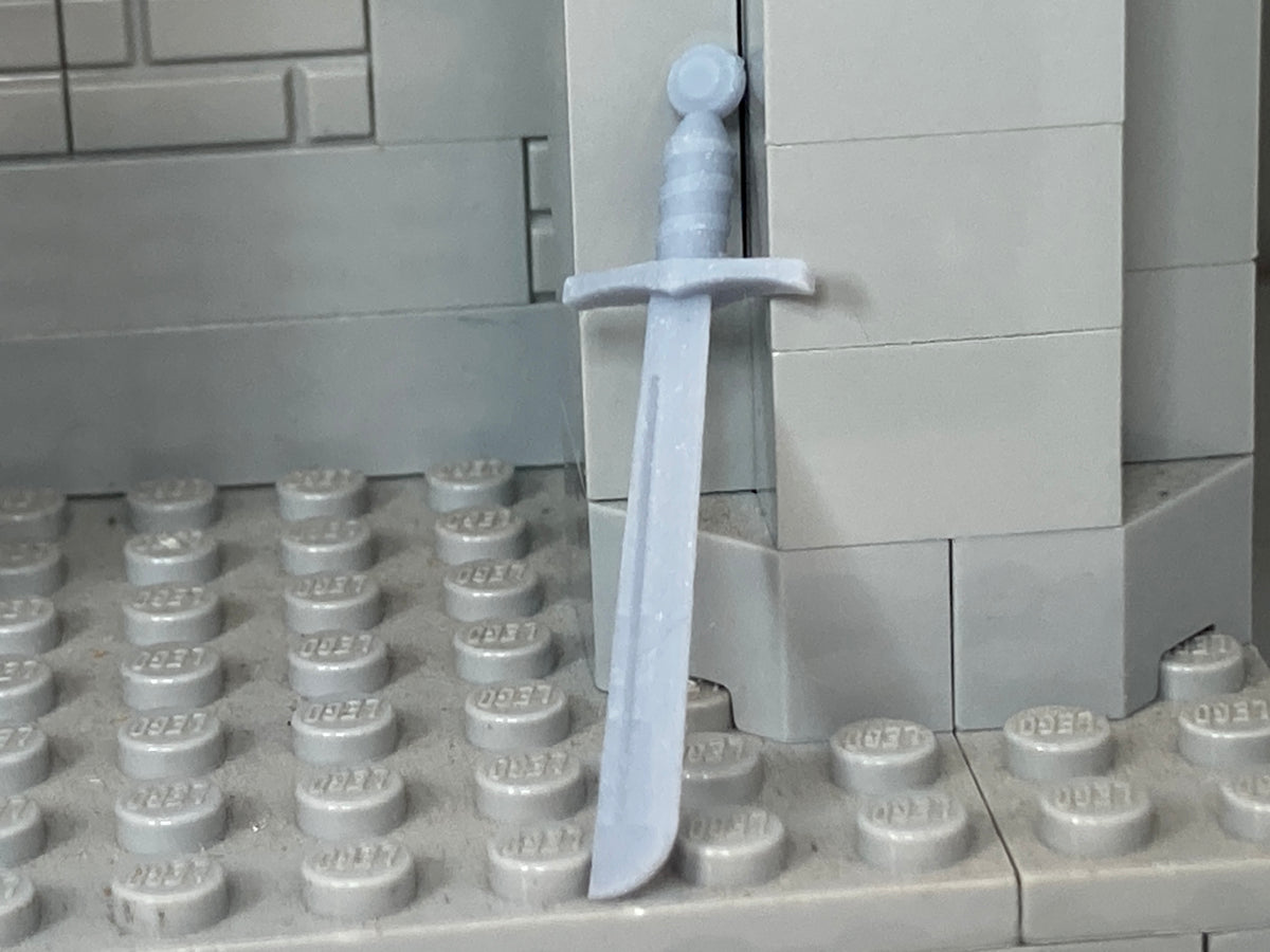 Resin Printed Falchion v2 – Little Brick Armory
