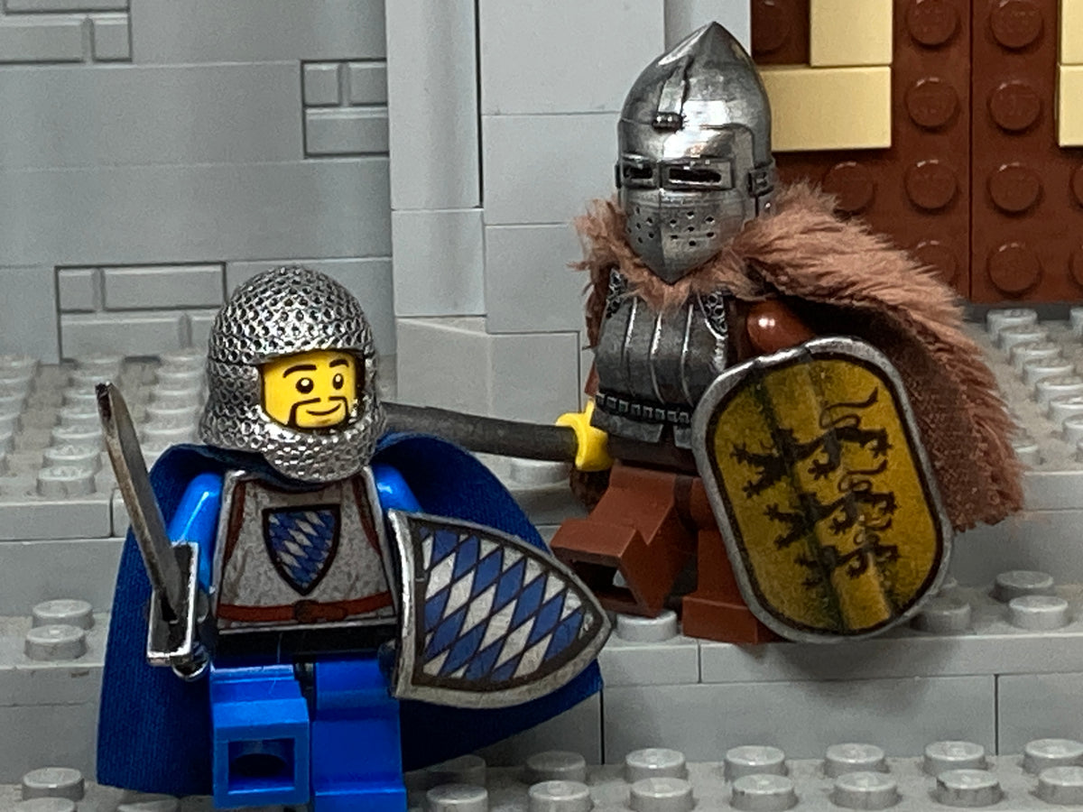 Resin Printed Knight's Shield – Little Brick Armory