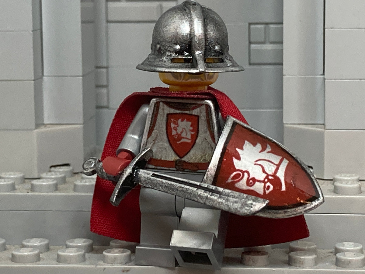 KCD2 Knight w/Custom Chapel de Fer & Falchion Sword! – Little Brick Armory