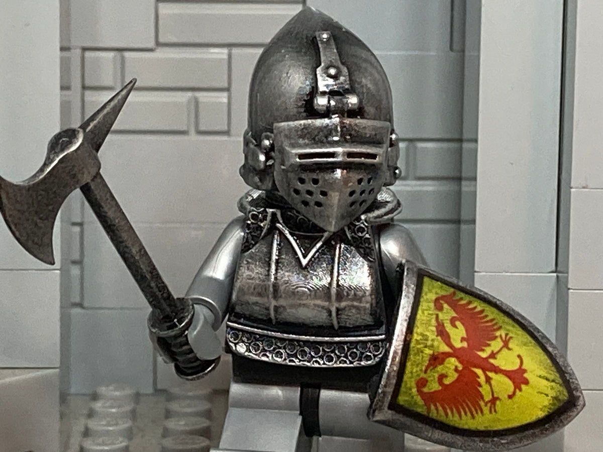 LIMITED EDITION Klappvisor Knight w/NEW FUNCTIONAL Visor (8 of 10 ...