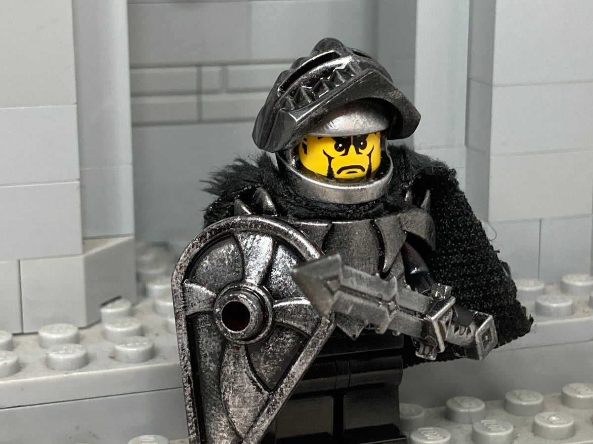 Custom Dark Warlord with Brickwarriors Battle Axe! (In Oxidized IRON ...