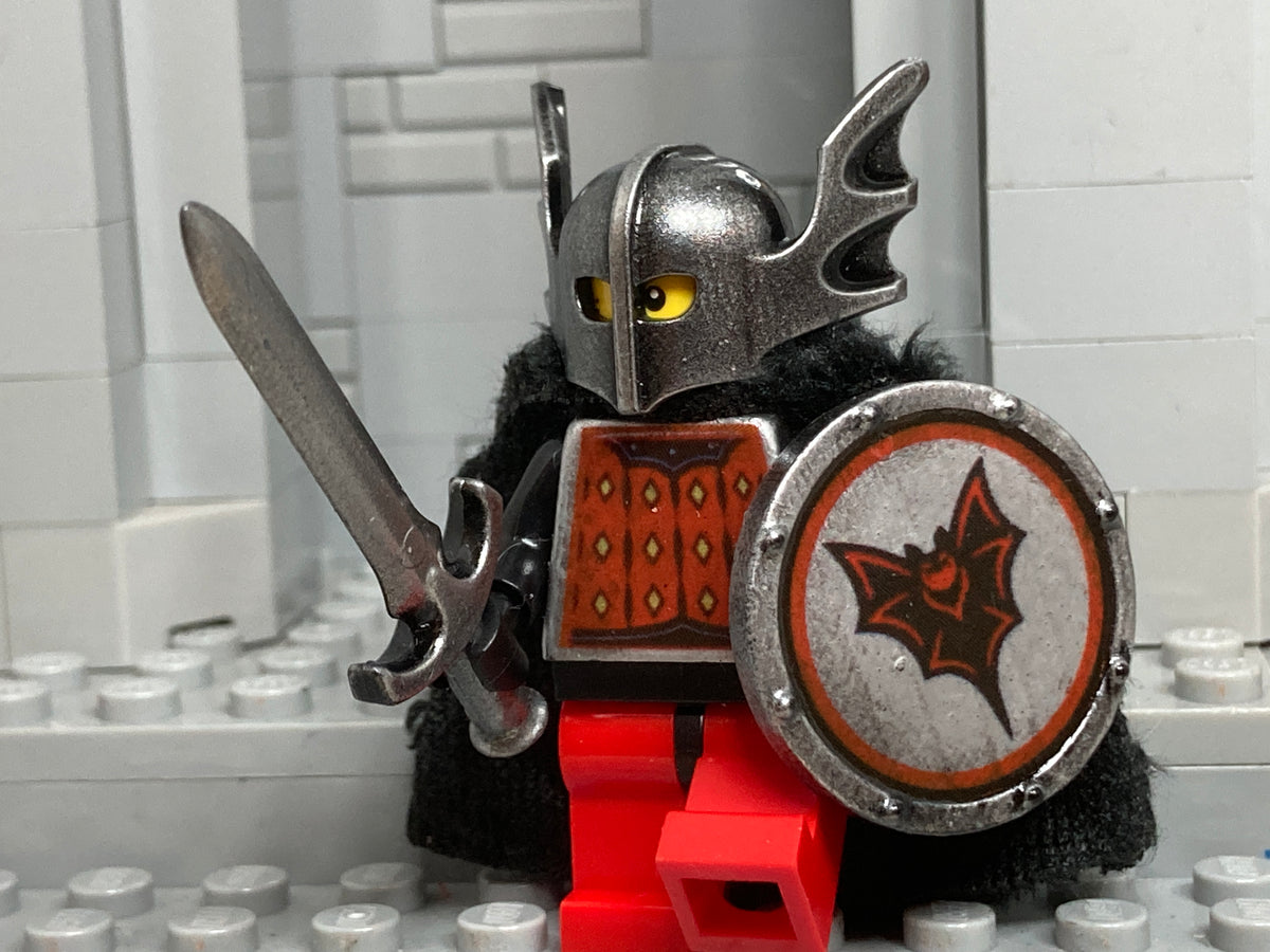 New Bat Lord w/Custom Round Shield & Torso Designs! – Little Brick Armory