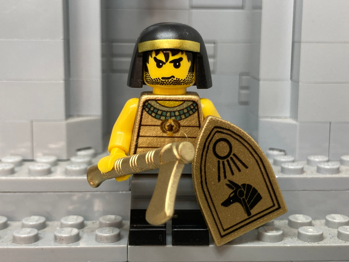 Custom Egyptian Warrior! (in 18K Gold) – Little Brick Armory