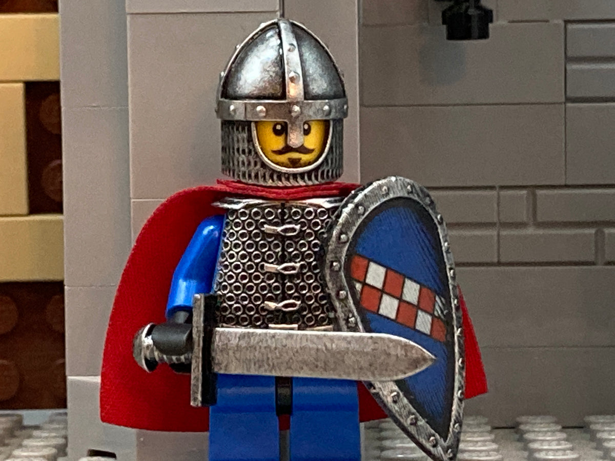 Knight w/Custom Hauteville House Kite Shield, hauberk, & LBA weapon ...