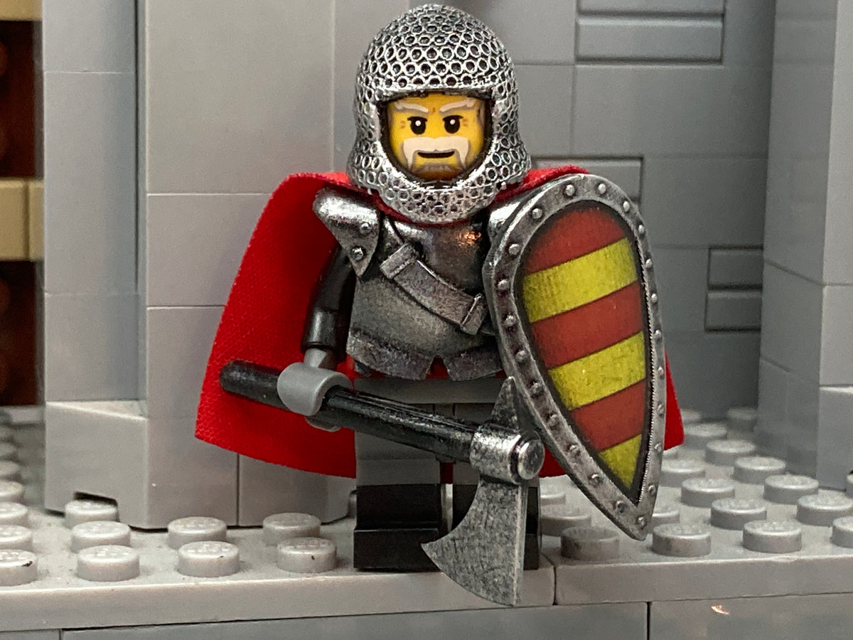 Knight w/Custom Oldenburg House Kite Shield & LBA weapon! (in IRON ...