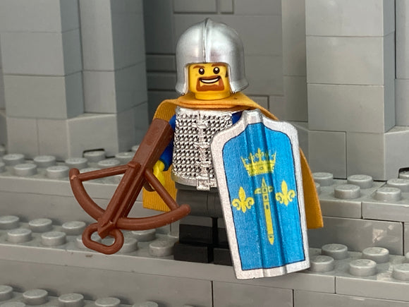 French Crossbowman w/Custom NEW Pavise Shield Prototype!(in Metallic S ...