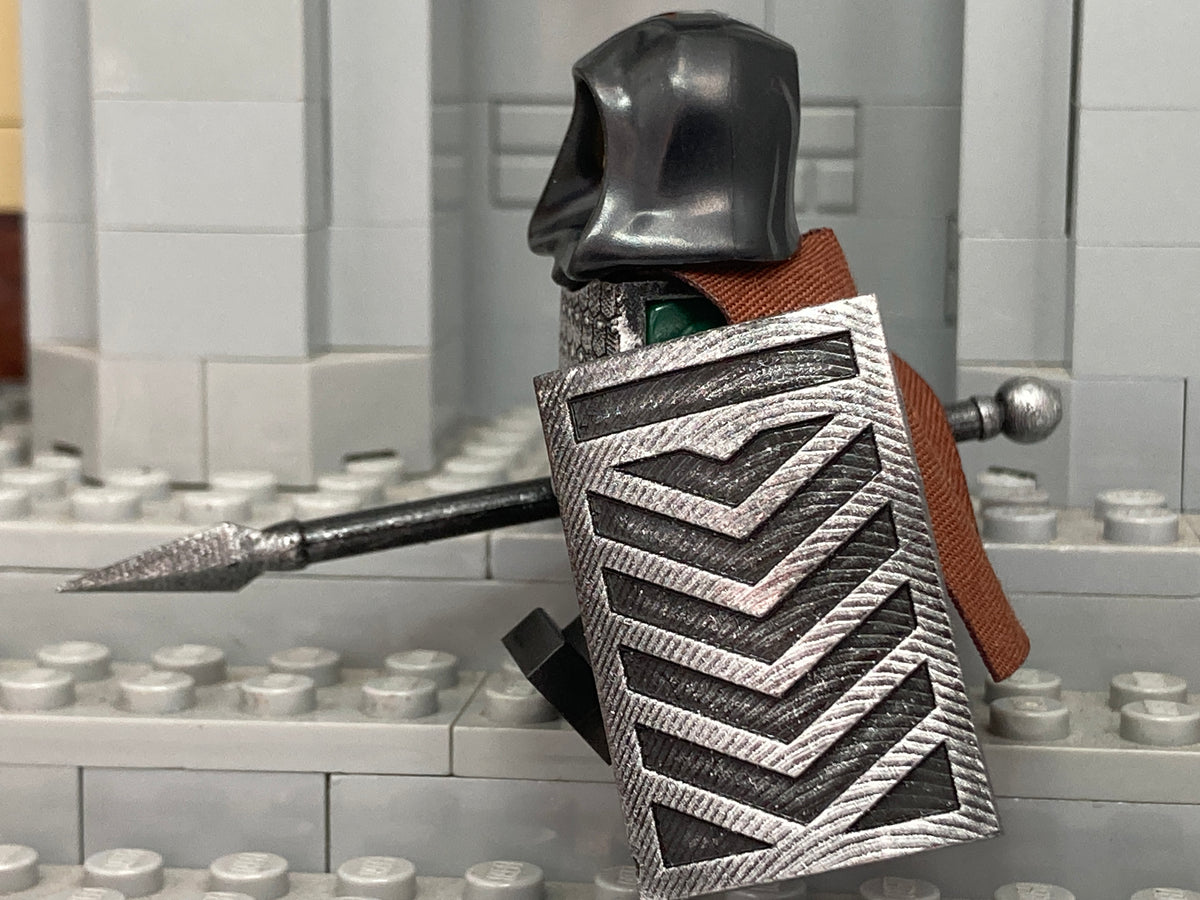 Persian "Immortal" Warrior w/Custom Spear, Lamellar Armor & Shield Pro ...