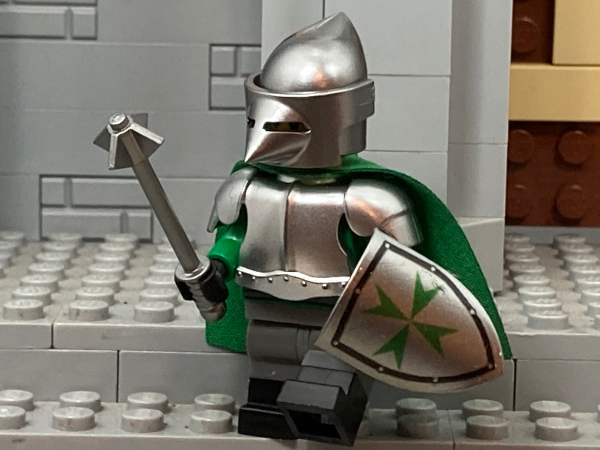 Little Armory Custom Knight w/Bascinet! (in Metallic Silver) – Little ...