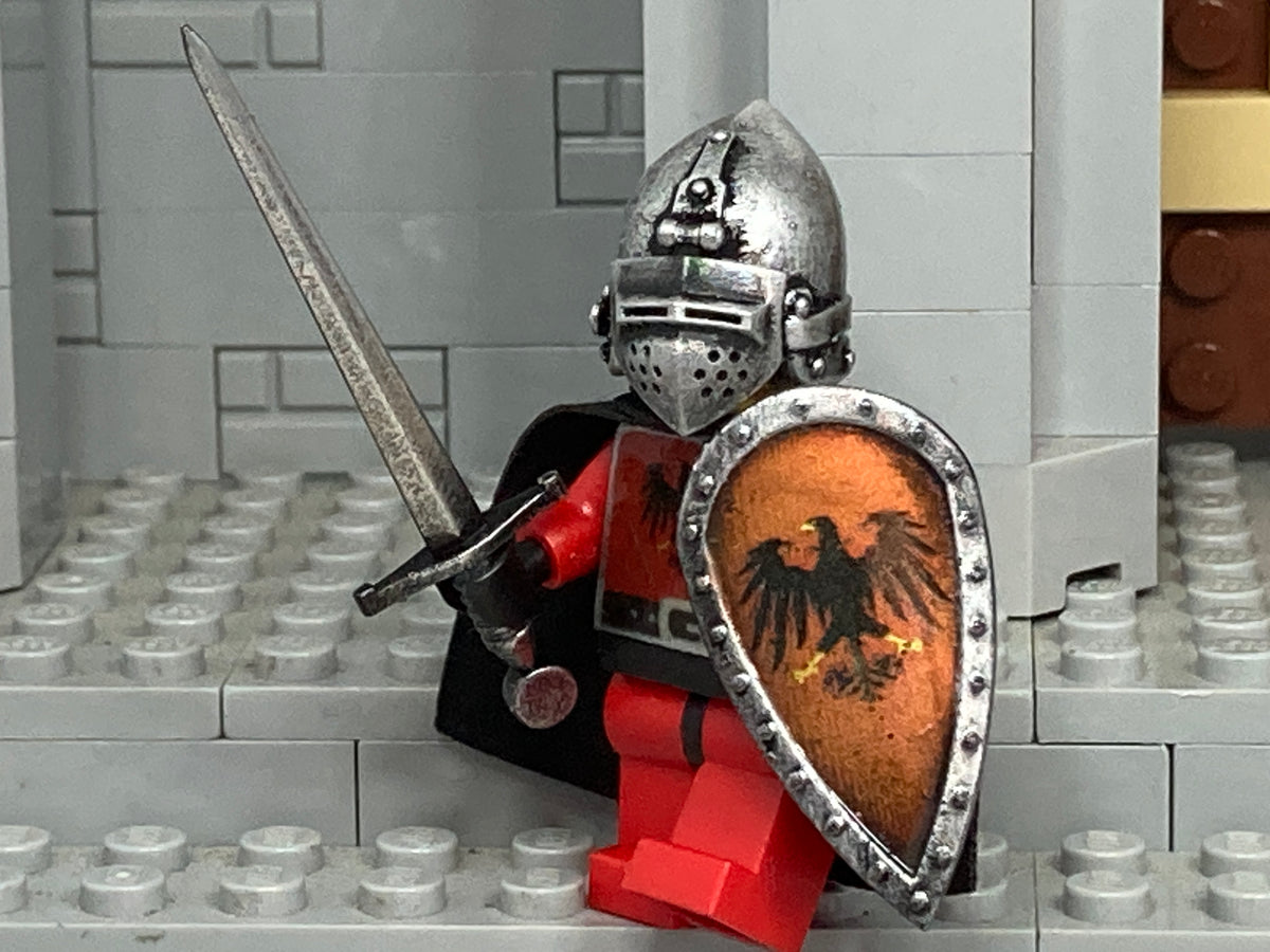 LIMITED EDITION Klappvisor Knight w/NEW FUNCTIONAL Visor (5 of 5 ...