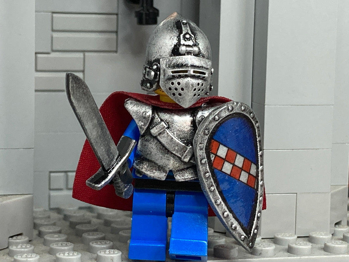 LIMITED EDITION Klappvisor Knight w/NEW FUNCTIONAL Visor (9 of 10 ...