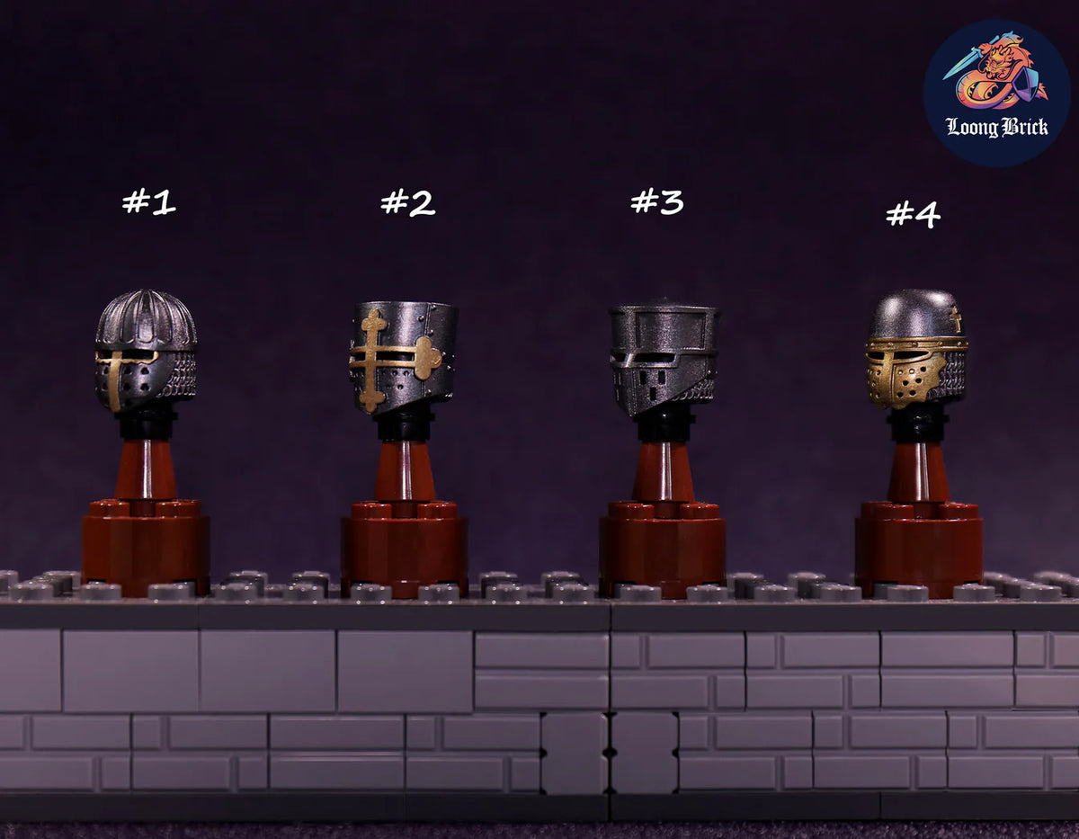 Loong Brick Crusader Helmet #2 – Little Brick Armory