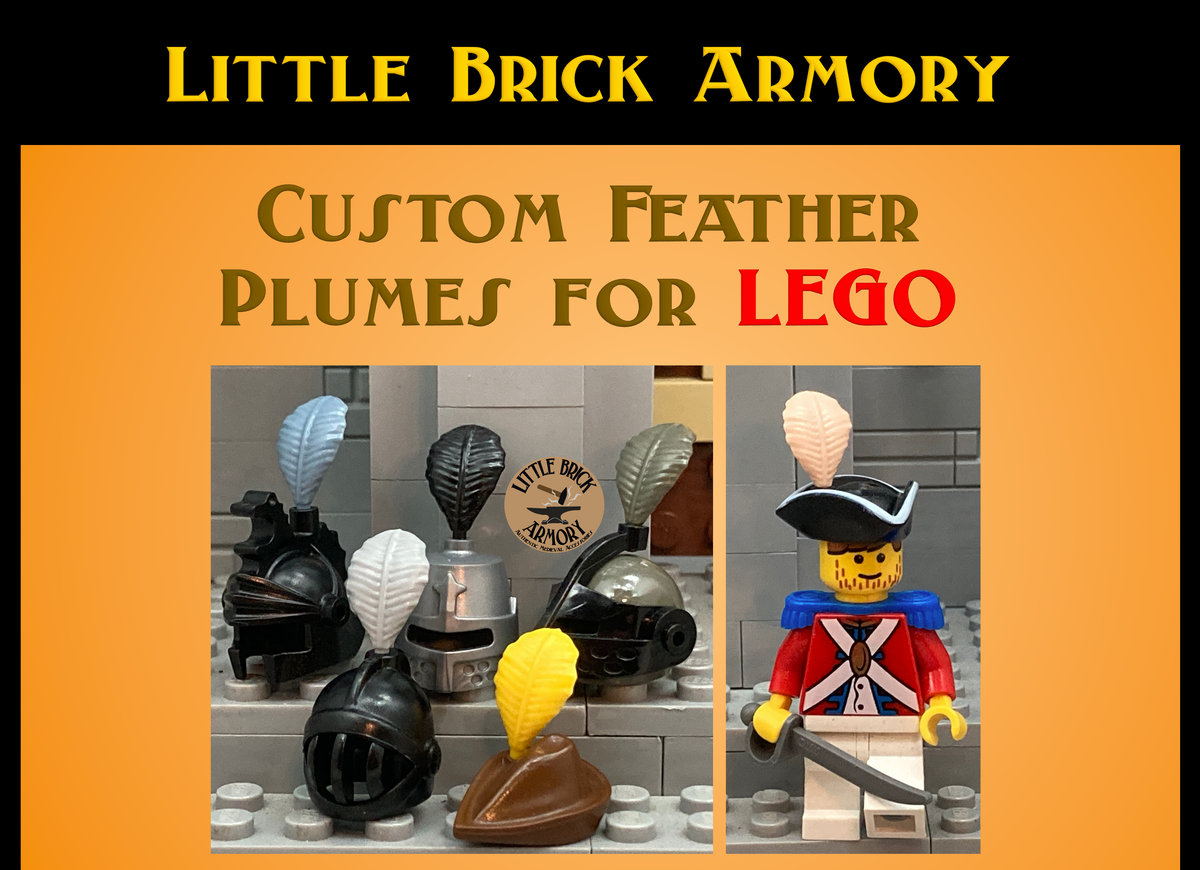 LEGO-Sized Feather Plume – Little Brick Armory