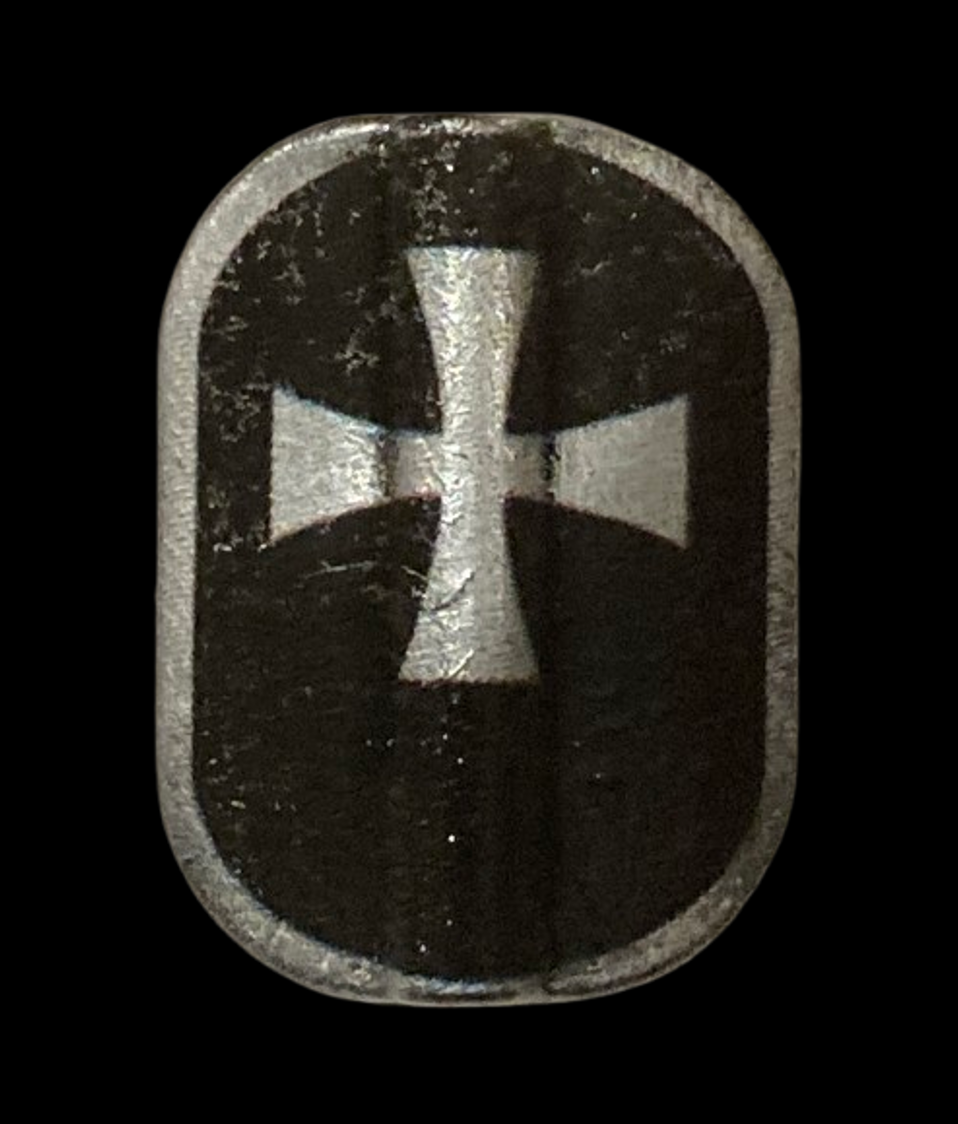 Custom Hospitaller Crusader Pavise Shield (in Oxidized Iron) – Little ...