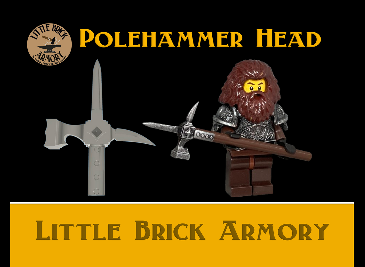 Weapon Heads: Polehammer – Little Brick Armory