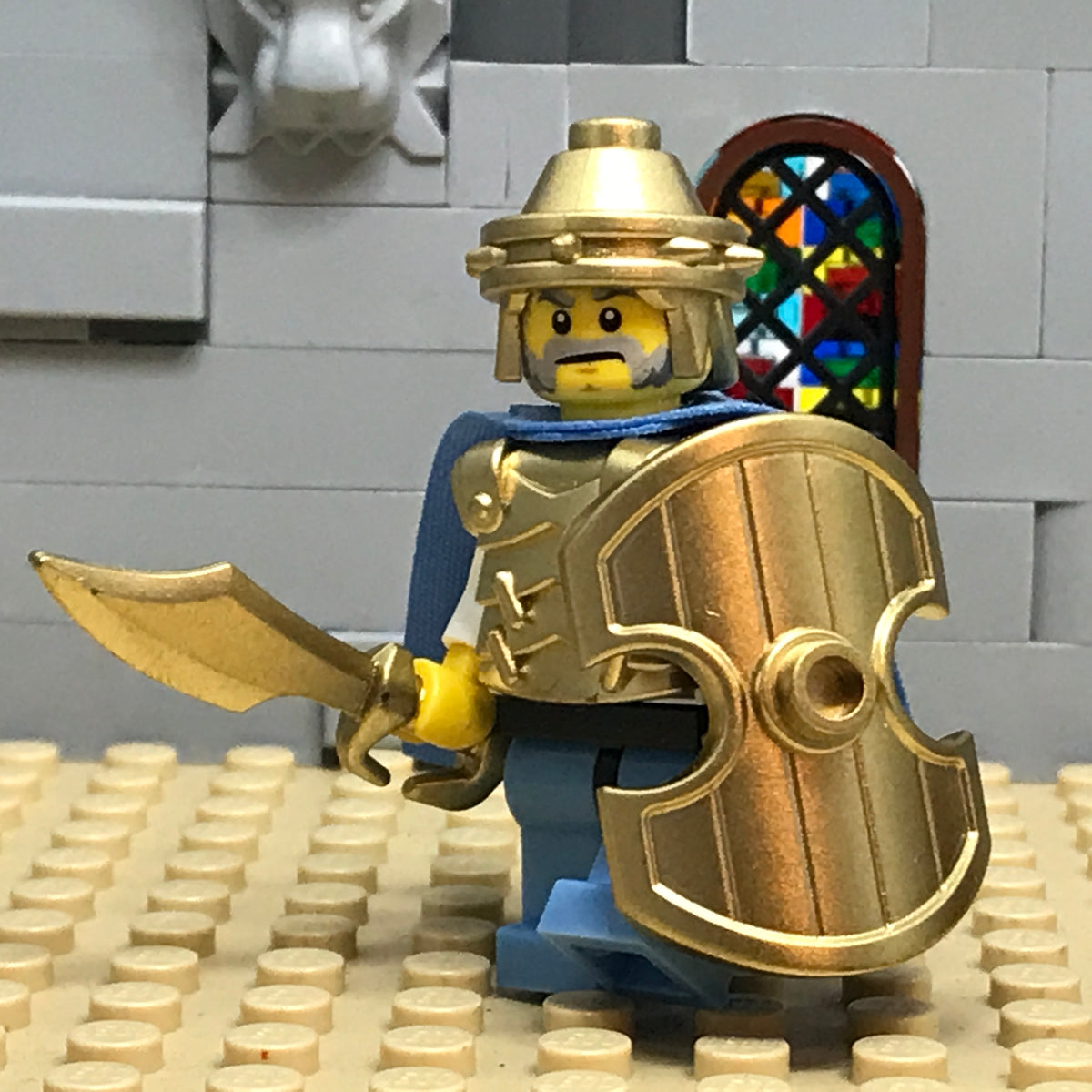 Custom Philistine Warrior! (in 18K Gold) – Little Brick Armory