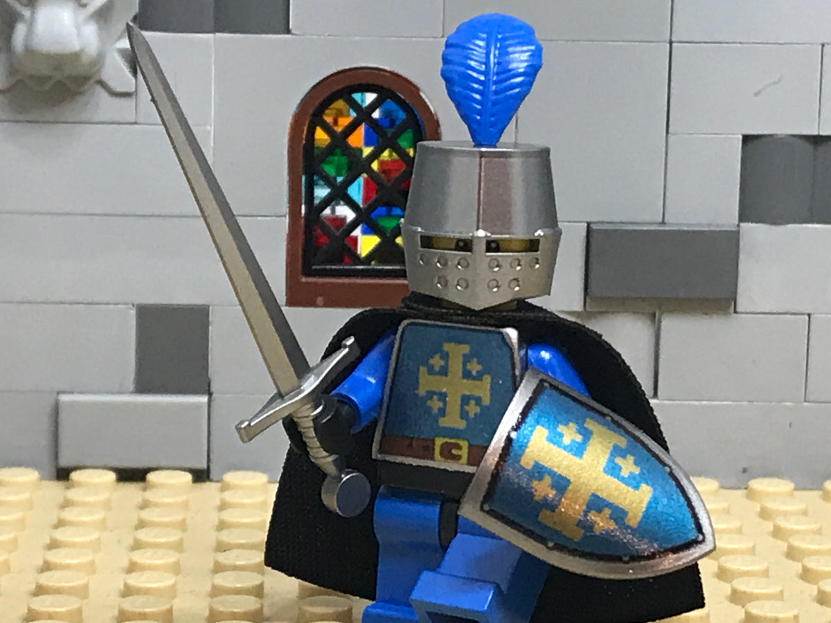Little Armory Custom Knight w/Great Helm! (in Metallic Silver) – Little ...